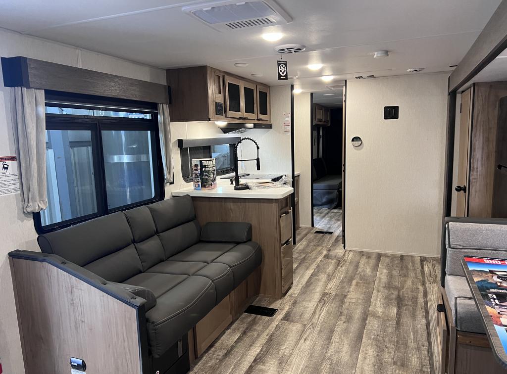 SOLD 2024 Cherokee Grey Wolf 29RRTBL Toy Hauler with 11ft SOLD 2024 Cherokee Grey Wolf 29RRTBL Toy Hauler with 11ft
