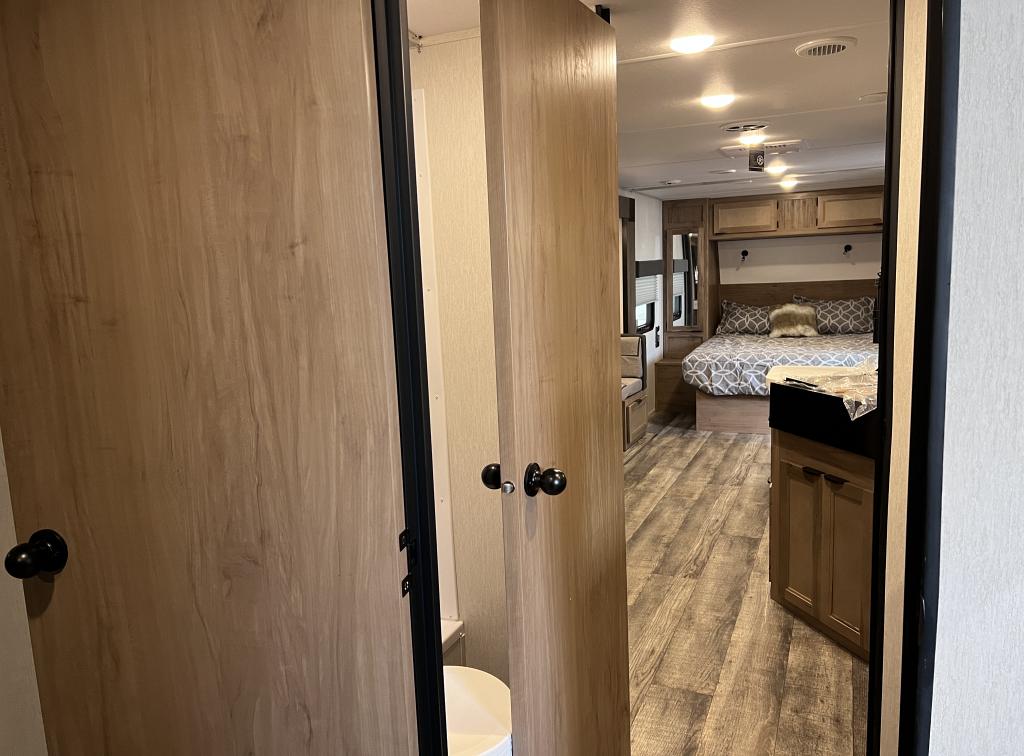 SOLD 2024 Cherokee Grey Wolf 29RRTBL Toy Hauler with 11ft SOLD 2024 Cherokee Grey Wolf 29RRTBL Toy Hauler with 11ft