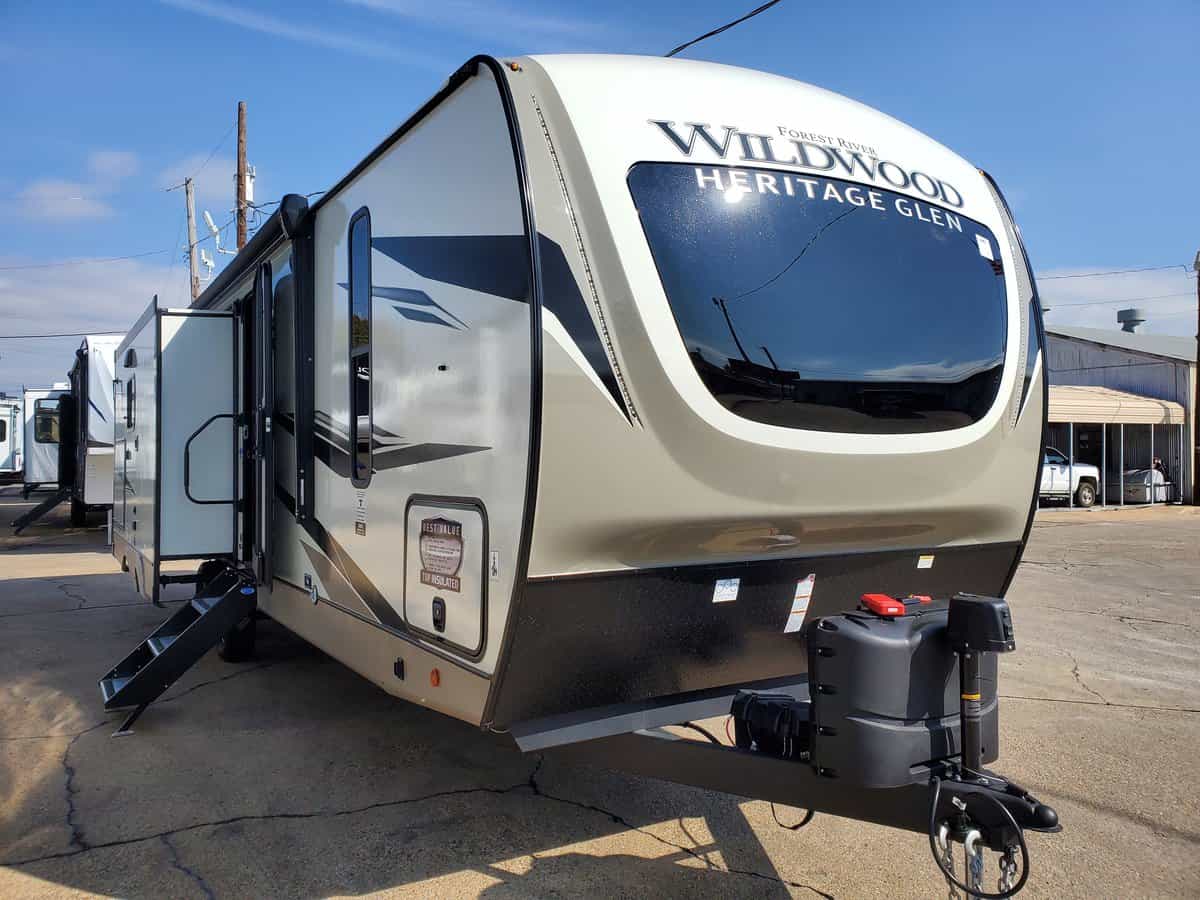 SOLD NEW 2023 Forest River Wildwood Heritage Glen 273RL | Bayou Outdoor ...