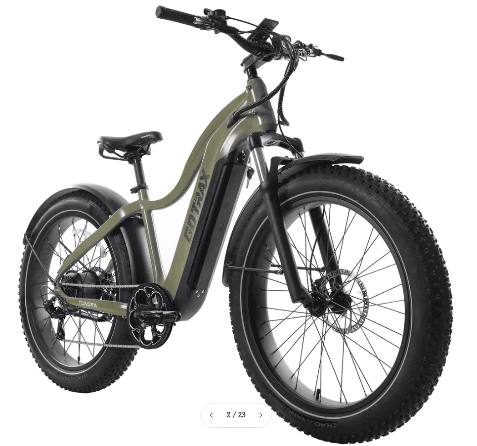 NEW 2024 GOTRAX Tundra Electric Bike GREEN | Butler RV | , | SCETUNGR-