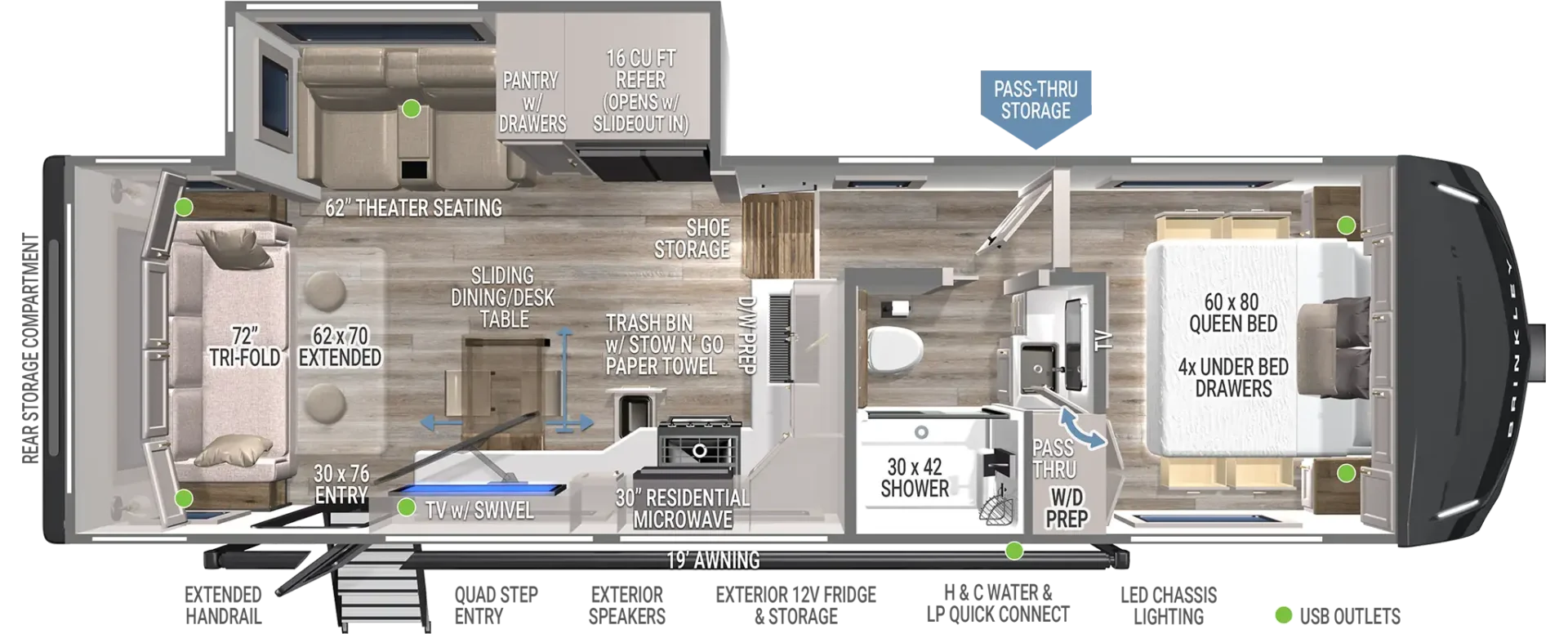 Brinkley RVs For Sale | Luxury Fifth Wheels | Georgia RV Dealers